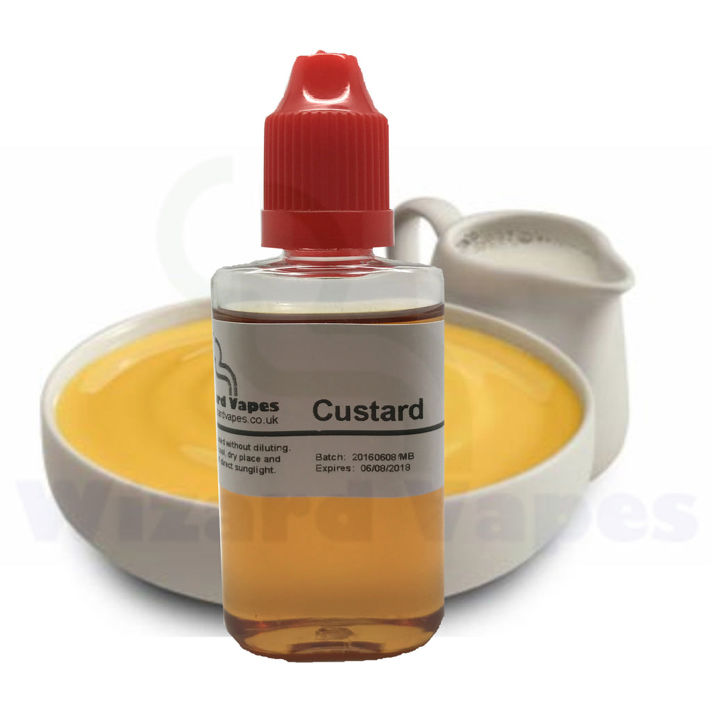 Custard Flavour Concentrate (Wizard Flavours) – Wizard Vapes